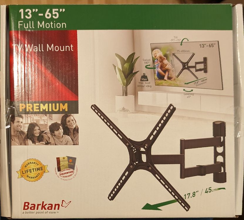 TV Wall Mount 13" - 65" Barkan (Neu und originalverpackt) in Wädenswil ...