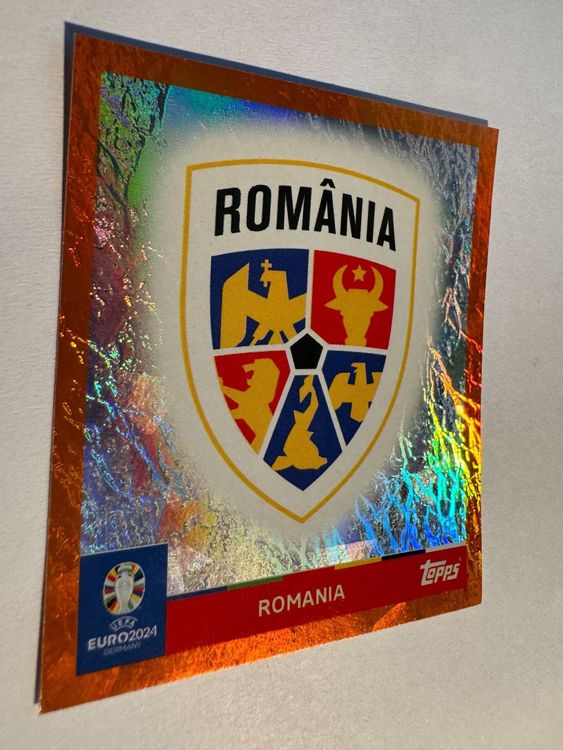 TOPPS EM 2024 /ROM 1 - WAPPEN - ORANGE! | Kaufen auf Ricardo