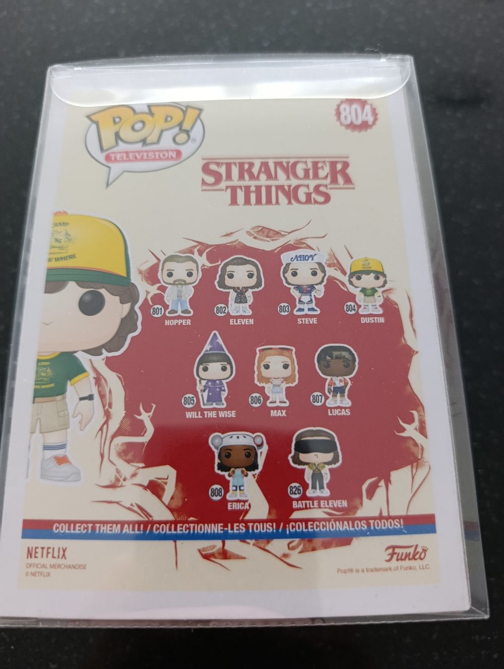 Figurine Pop! Stranger Things - Dustin Camp Know Where! #804 (Neuf ...
