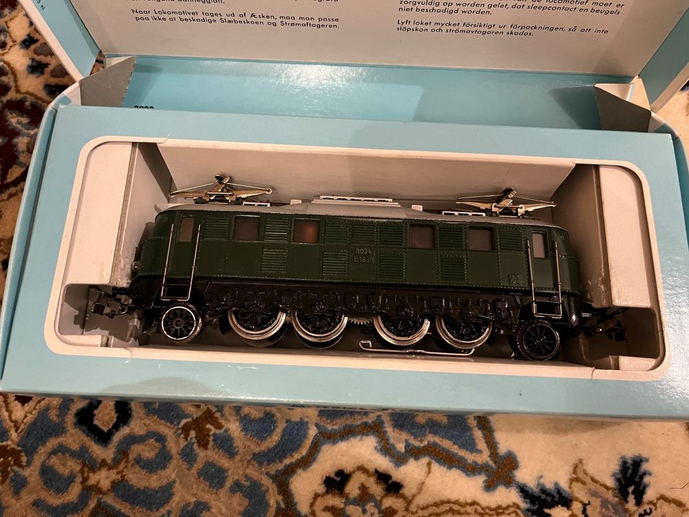 Märklin Hamo 3024 E-Lok der DB E18 35 von 1965 in OVP, H0 (Gebraucht ...