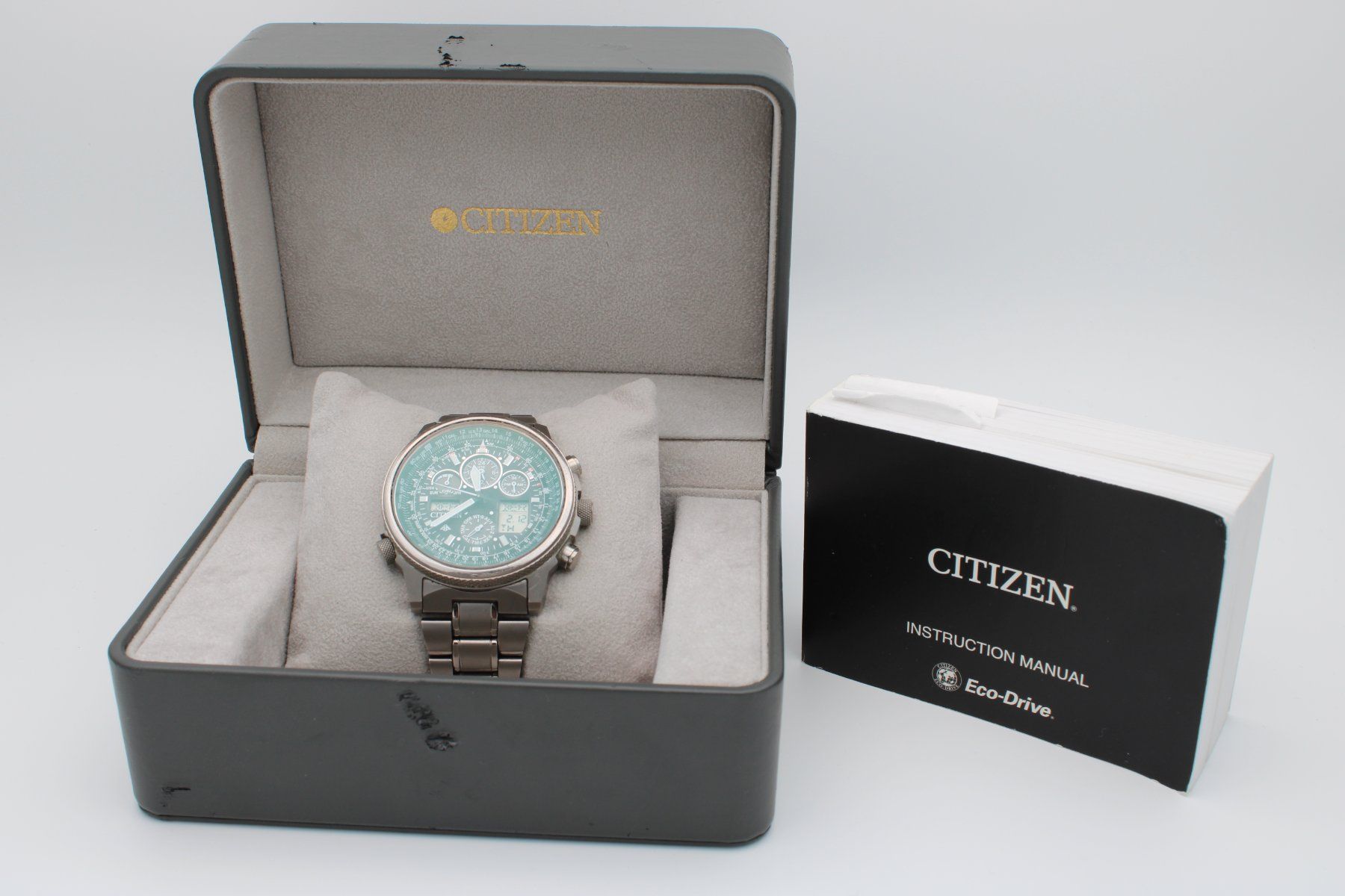 Citizen Promaster Skyhawk Eco Drive Titan Box und Papier (Gebraucht) in ...