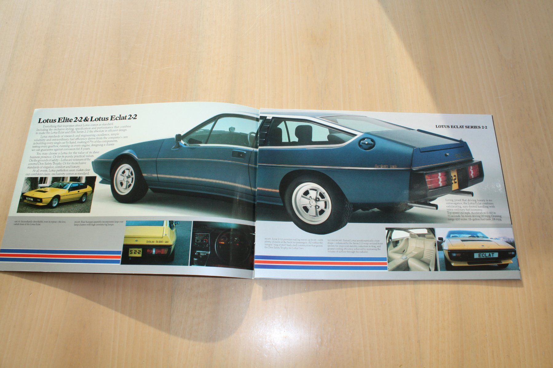 Lotus Elite & Eclat Broschüre, Top Zustand! 1982 (Gebraucht) in Wikon ...