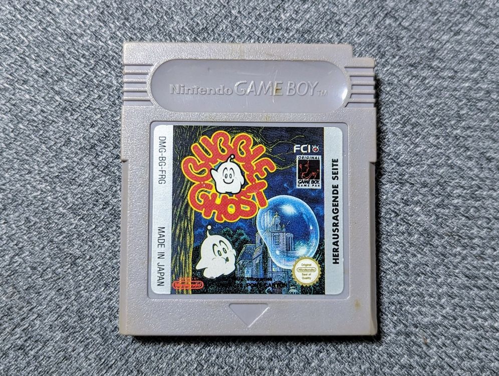 Gameboy - Bubble Ghost (FRG - Version) | Kaufen auf Ricardo