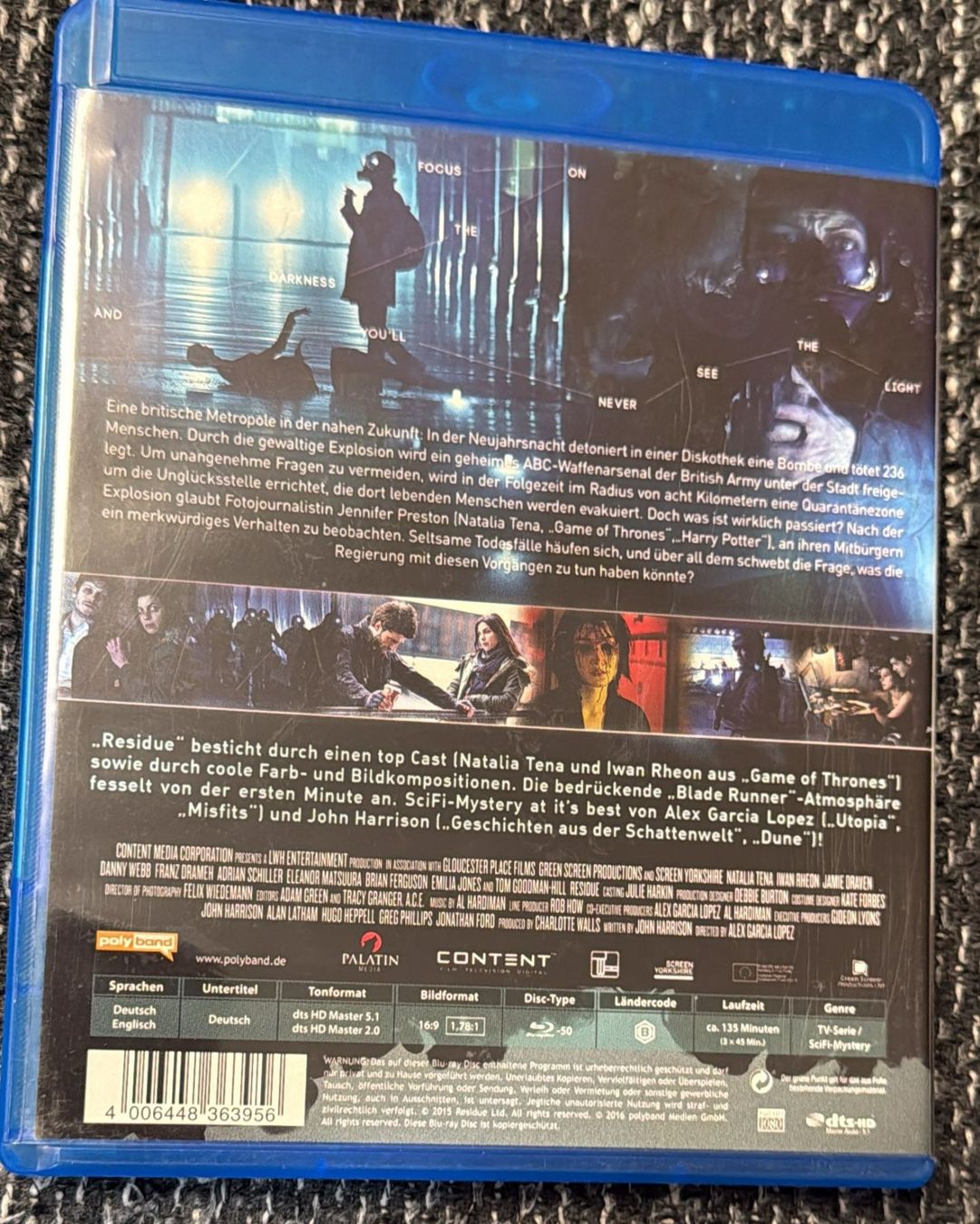 RESIDUE BLU-RAY (Gebraucht) in Zürich für CHF 9 – mit Lieferung auf ...