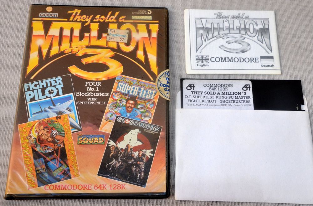 COMMODORE 64 -- The sold a million 3 Disk / disque (Gebraucht) in ...