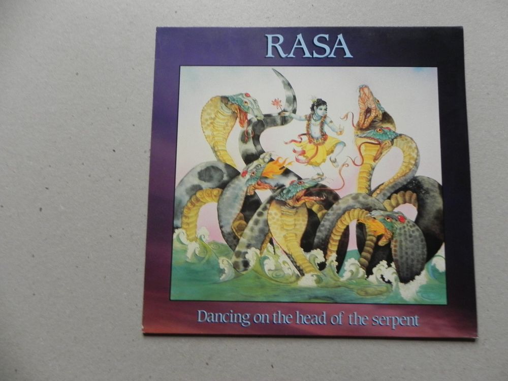 LP wohltuende Spirituelle Indische Musik der Band RASA 1982 (Gebraucht ...
