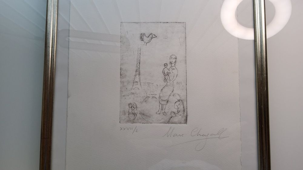 Lithographie Marc Chagall numérotée 2/27 signée à la main (Gebraucht) in Malleray für CHF 721 ...