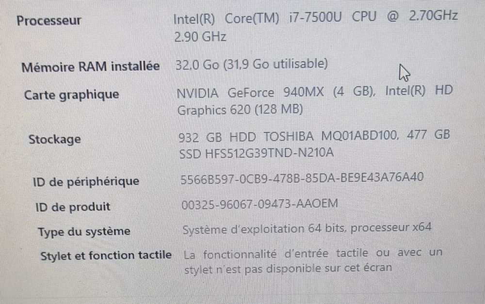 Pc portable Acer (gaming) pc gameur (D'occasion) à Prilly pour CHF 300 ...