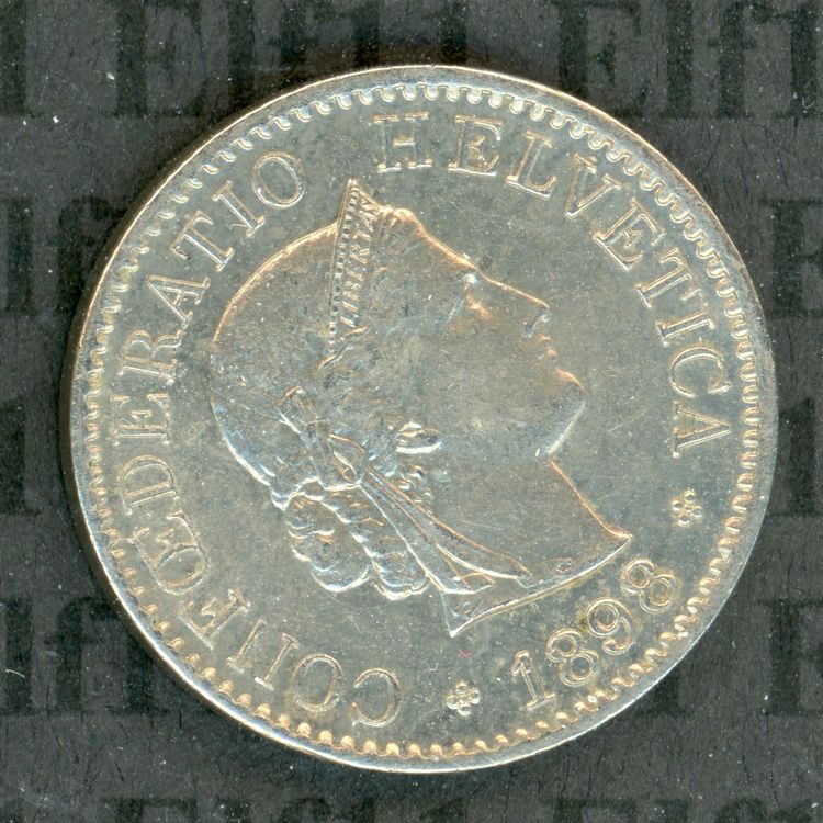 CHF___0.05 1898 stgl 5 Rappen (Neu (gemäss Beschreibung)) in Widnau für ...
