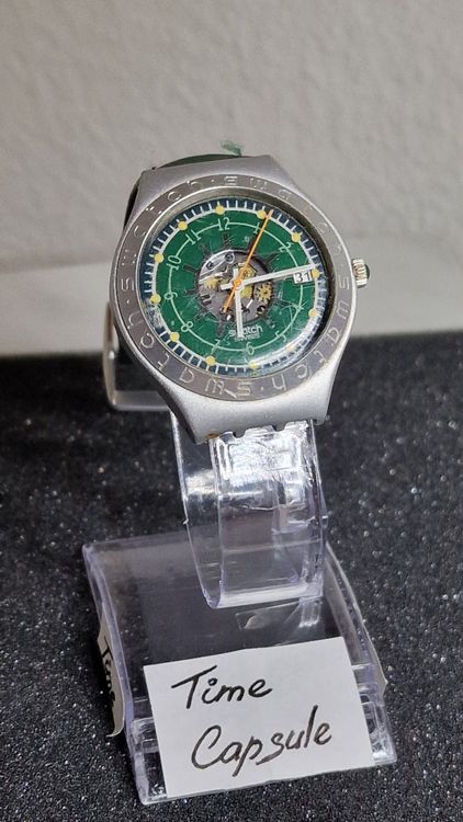 1995 Swatch Irony Skelett Swiss Made Uhr, 90er Schweizer Grü | Comprare ...