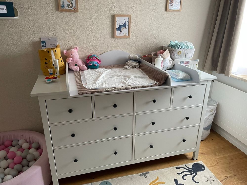 Wunderschãne Hemnes Kommode Wickeltisch Ebenbild