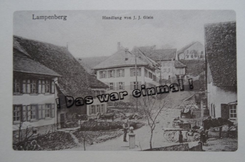 Basel-Land Lampenberg Handlung Gisin anno dazumal (Gebraucht) in ...