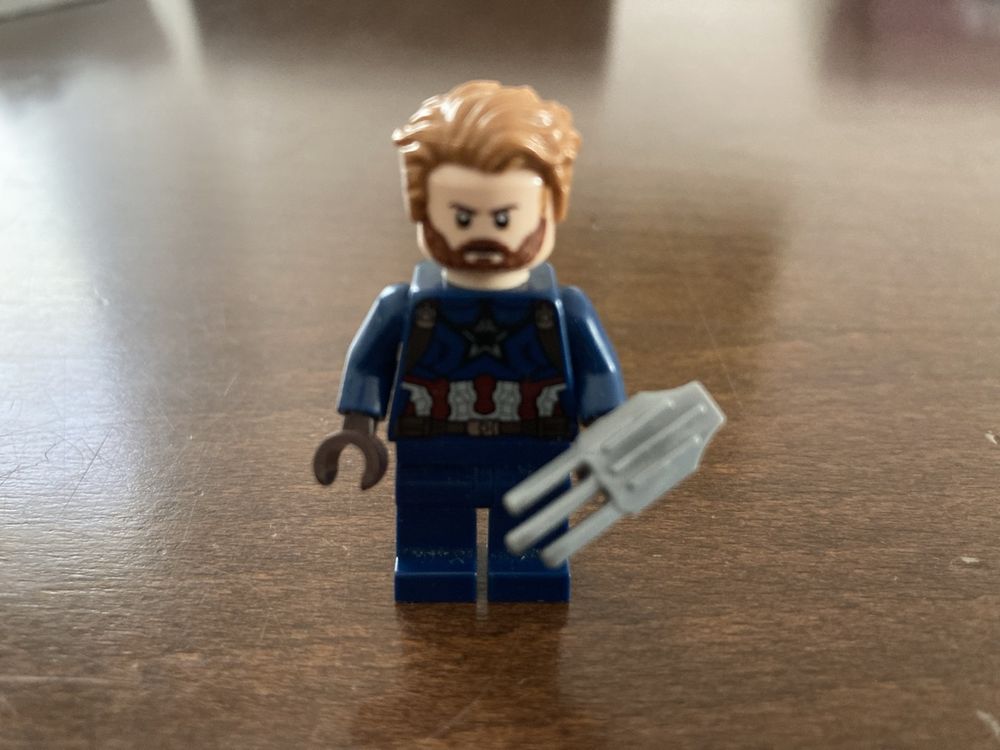 Lego Captain America sh495 Mini Figur Marvel 76101 Avengers | Kaufen ...