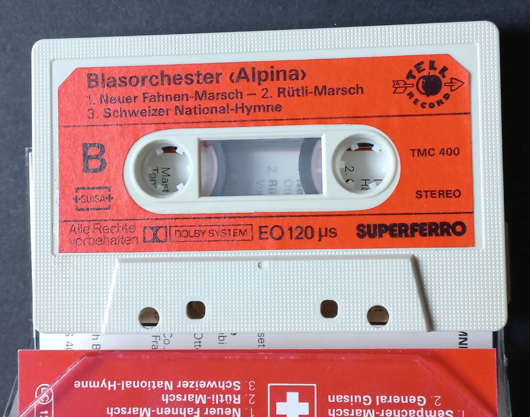 MC - Schweizer Nationalhymne - Blasorchester Alpina (Gebraucht) in ...