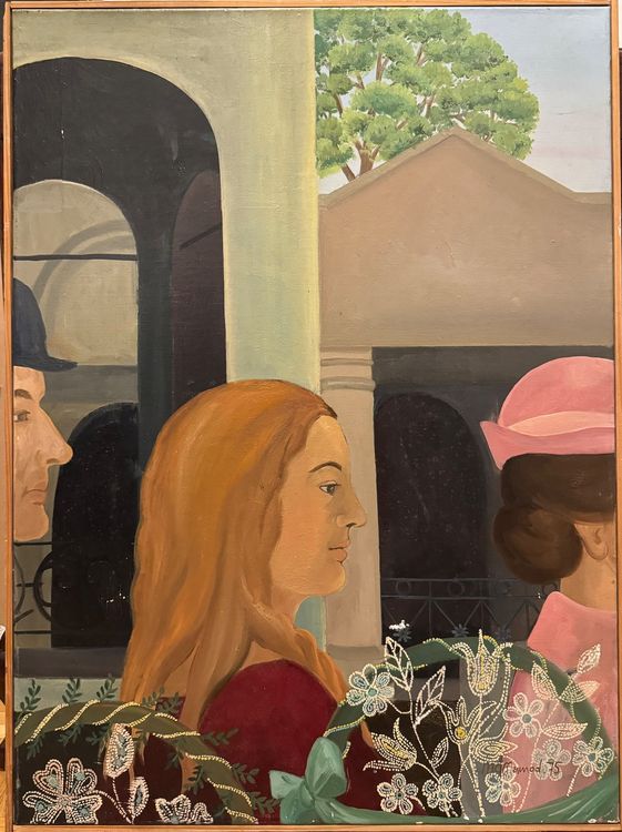 Marie-Claire Mermod (1937-2022) - Portrait d’elegante (Gebraucht) in ...