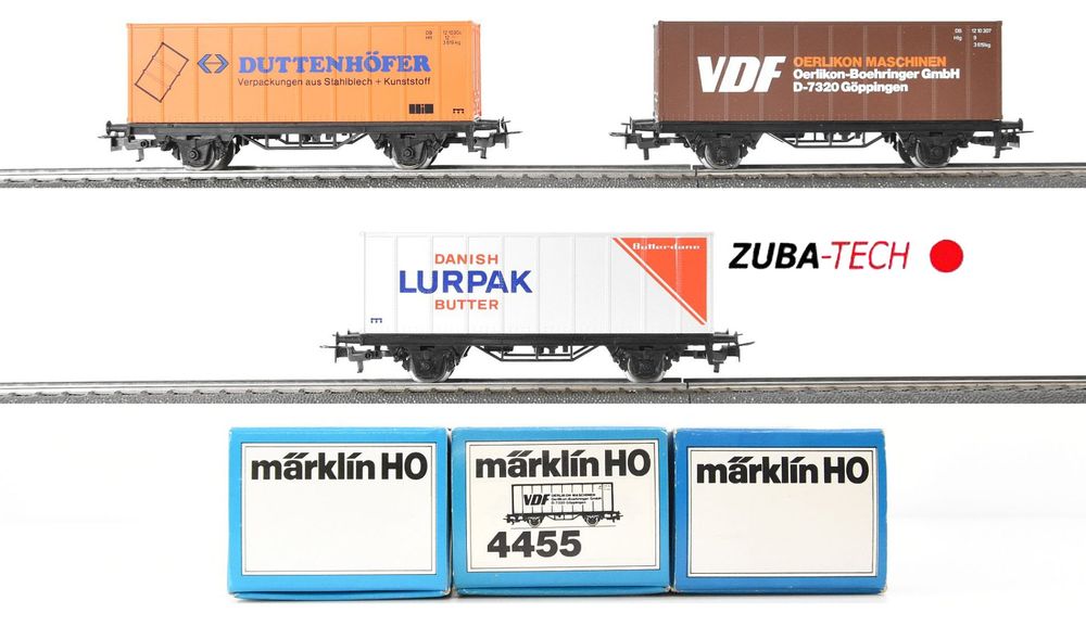 Märklin 3x Containerwagen DB H0 WS mit OVP (Gebraucht) in St. Gallen ...