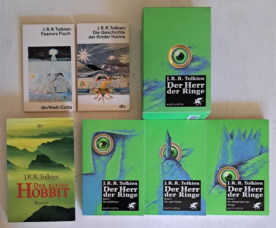 J.R.R. Tolkien - Der kleine Hobbit - Der Herr der Ringe (Gebraucht) in ...