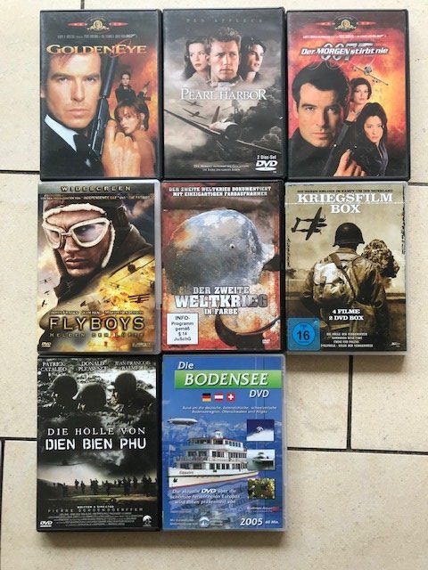 DVD und VHS Videokassetten (Sammlung) (Gebraucht) in Ebmatingen für CHF 5 – mit Lieferung auf ...