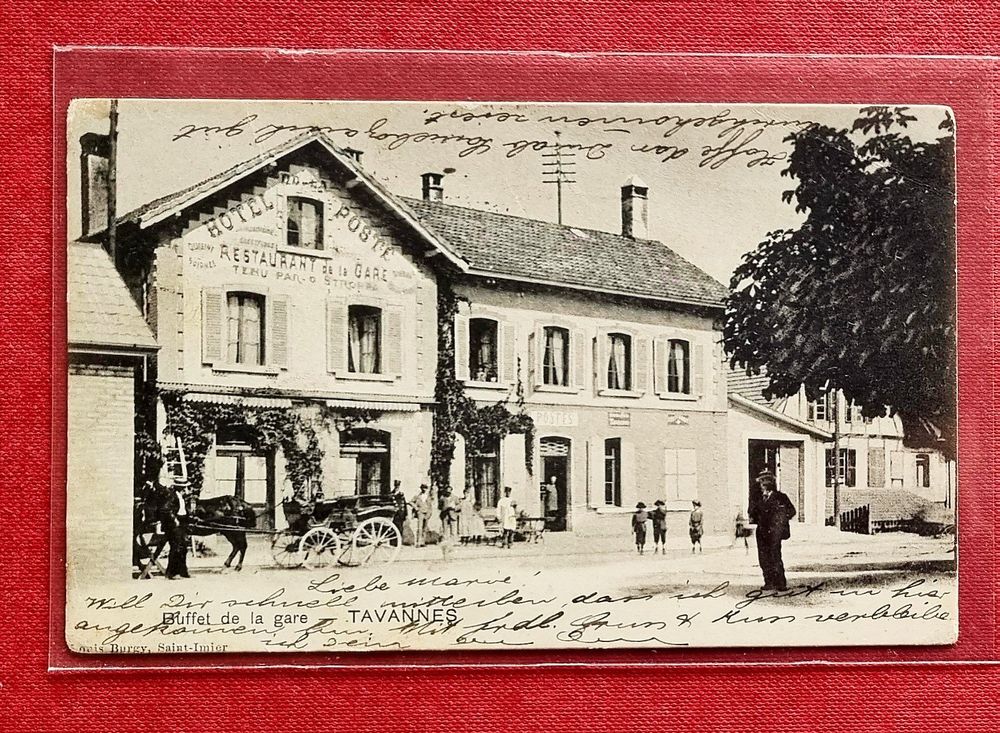Tavannes - Restaurant Bahnhof - Post - 1905 (Gebraucht) in Rothrist für CHF 32 – mit Lieferung ...