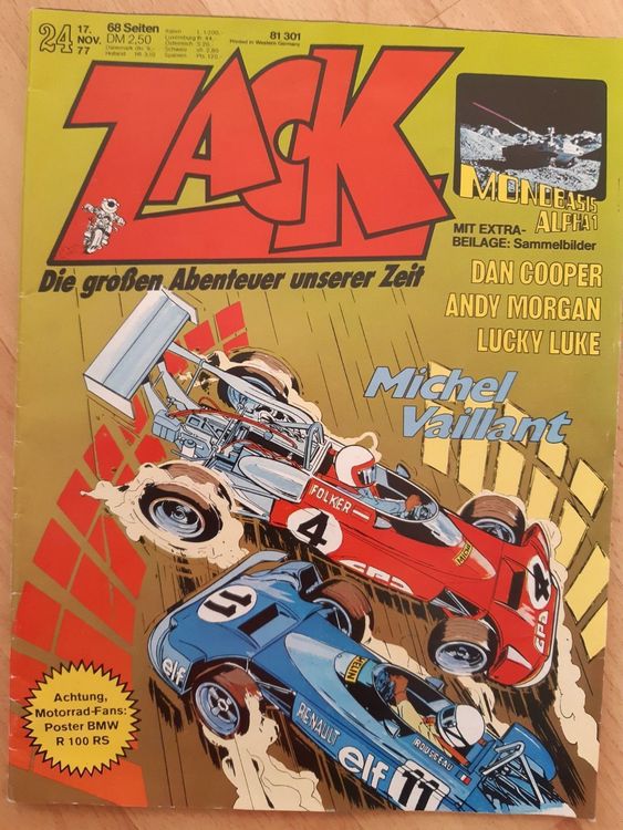 Antikes Zack Comic 1977 (Gebraucht) in Schwanden Sigrisw für CHF 5 ...