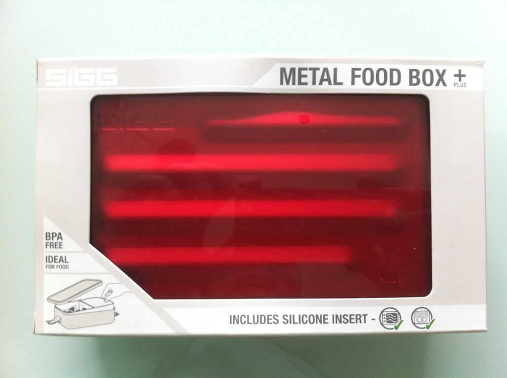 Sigg Metal Food Box Plus S Red NEU (Neu und originalverpackt) in für ...
