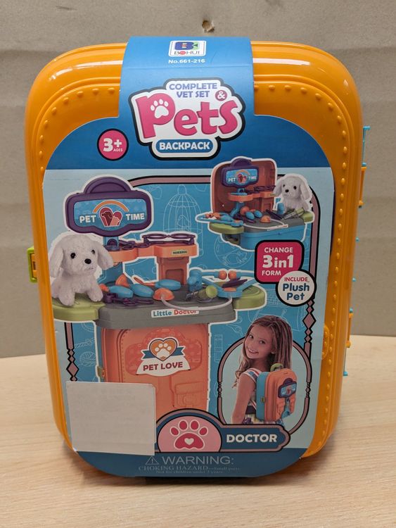 Spielzeug Rucksack Tiere 3in1 | Kaufen auf Ricardo