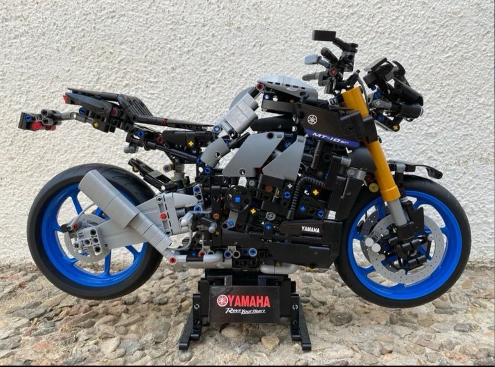 Rabais! Replica de Lego Technic Yamaha MT10 (Neu (gemäss Beschreibung ...