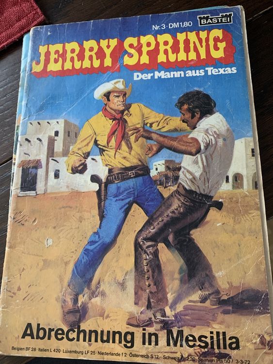 Jerry Spring Comics (3 Stück ) 70er Jahre (Gebraucht) in Bauma für CHF ...