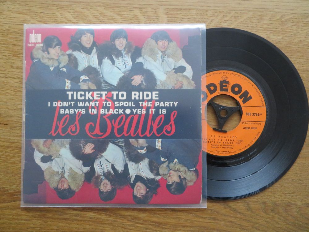 BEATLES EP TICKET TO RIDE (Neu (gemäss Beschreibung)) in Zürich für CHF ...