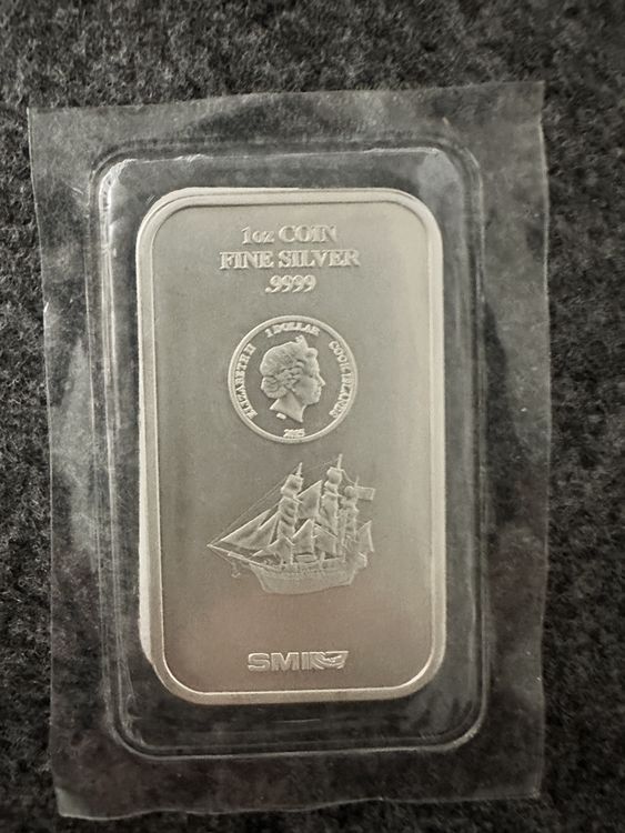 1 oz Silberbarren, 9999 Feinsilber, Rarität, Sammlerstück (Neu (gemäss Beschreibung)) in Hallau ...