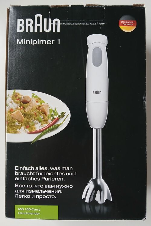 BRAUN Multiquick 1 Stabmixer Neu mit Messbecher 600ml (Neu und originalverpackt) in Weisslingen ...