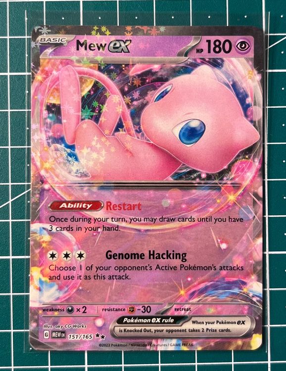 Mew ex 151/165 Pokemon Mew 151 | Kaufen auf Ricardo
