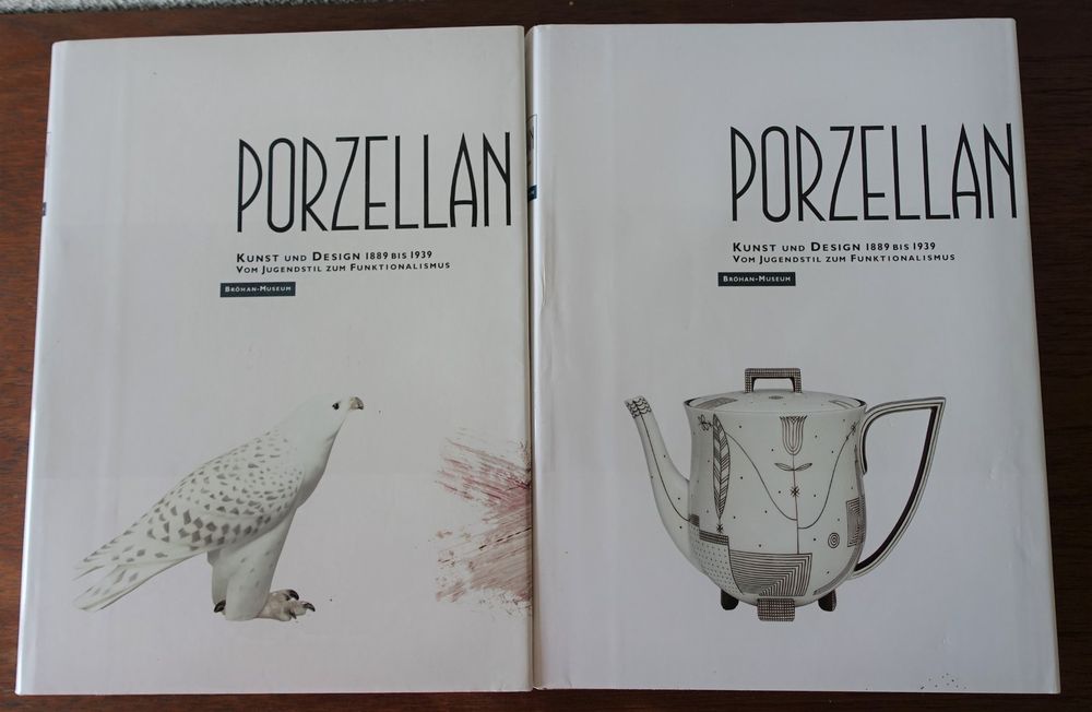 Porzellan Kunst und Design 1889 bis 1939 BROHAM MUSEUM I&II (Neuf (Voir ...