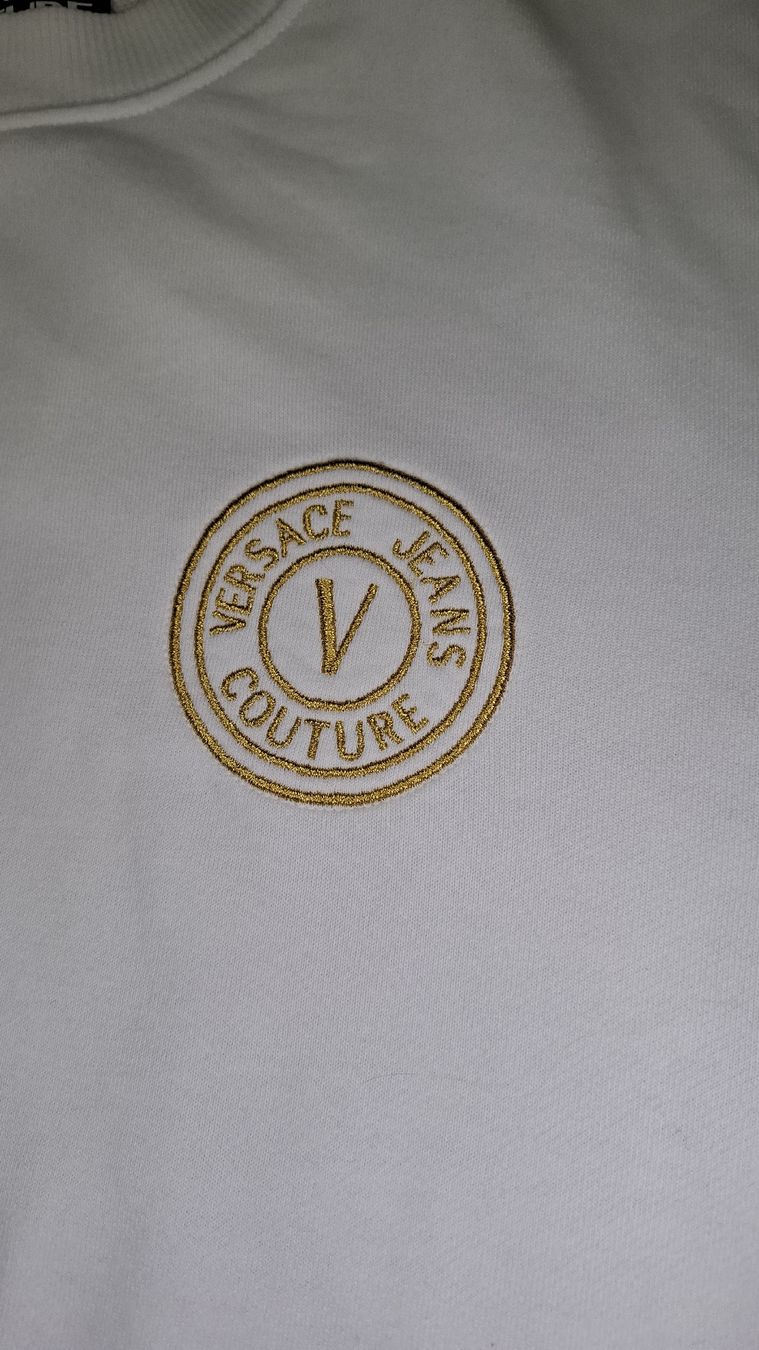 Versace Jeans Couture, Pull Blanc, Taille XL, État Neuf! (Neuf (Voir ...