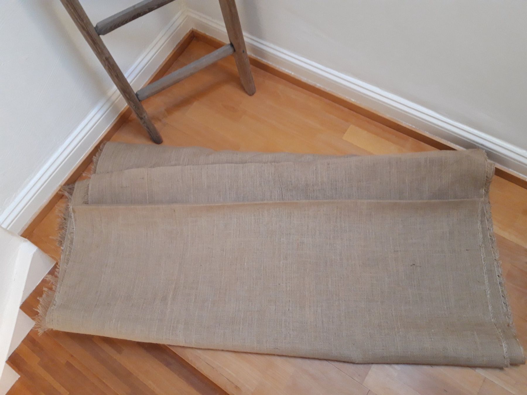Jute Stoff Meterware Neu ca. 5.00m Länge x 1.30m Breite (Neu (gemäss ...