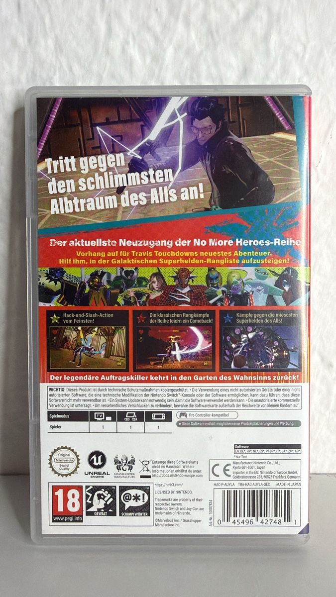 Nintendo Switch Game: No More Heroes 3 - Excellent! (Gebraucht) in ...