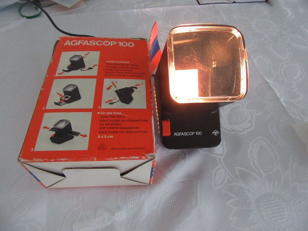 Diabetrachter AGFASCOP 100 5 x 5 cm (Gebraucht) in Mels für CHF 12 ...