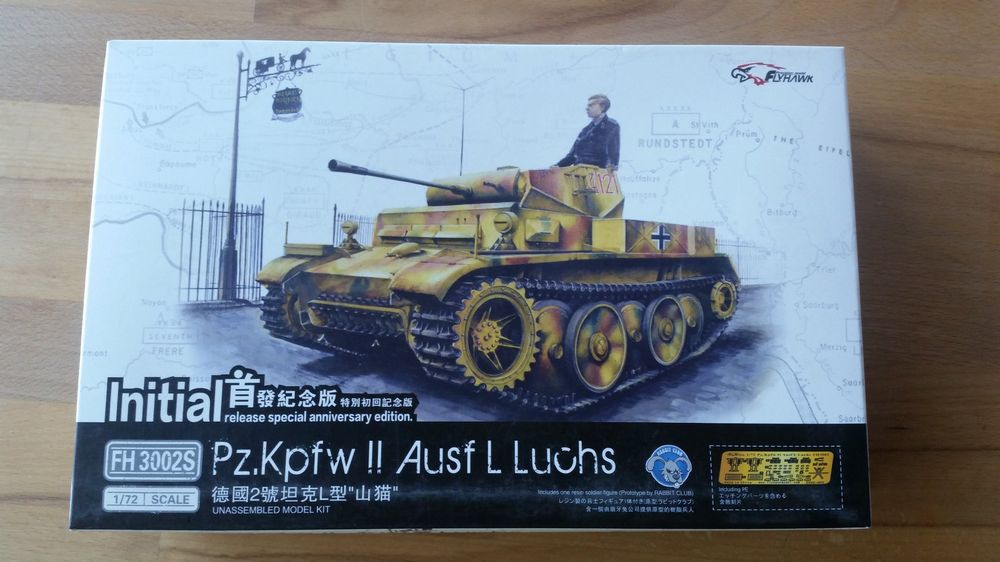 Modellbausatz Pz.Kpfw II Ausf L Luchs 1:72 Flyhawk (Neu und ...