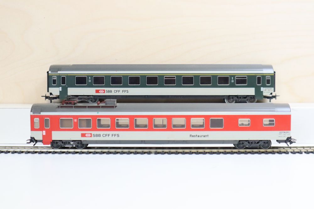 Märklin SBB Personen- und Restaurantwagen Set - H0 (Gebraucht) in Winterthur für CHF 59 – mit ...