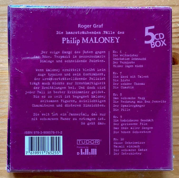 Die haarsträubenden Fälle des Philip Maloney - Box Nr. 2 (Neu und ...