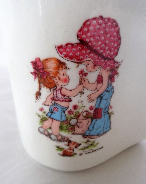 Sarah Kay - Porzellan Vase mit Herz-Form 70er Jahre (Gebraucht) in ...