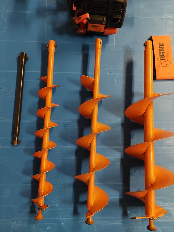 Benzin Erdlochbohrer Fuxtec FX-EB152 mit 3 Bohrern | Kaufen auf Ricardo