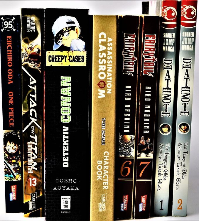 Shōnen Manga, One Piece, Death Note, ect (Gebraucht) in Volketswil für ...