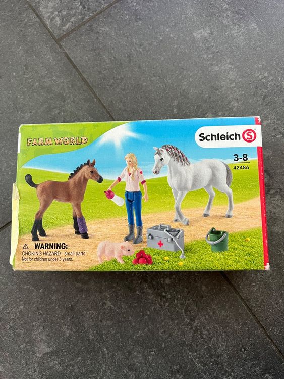Schleich Horse Club - Arztbesuch bei Stute und Fohlen 42486 | Kaufen ...