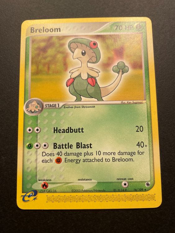 Breloom 16/109 Ruby Sapphire EX | Kaufen auf Ricardo