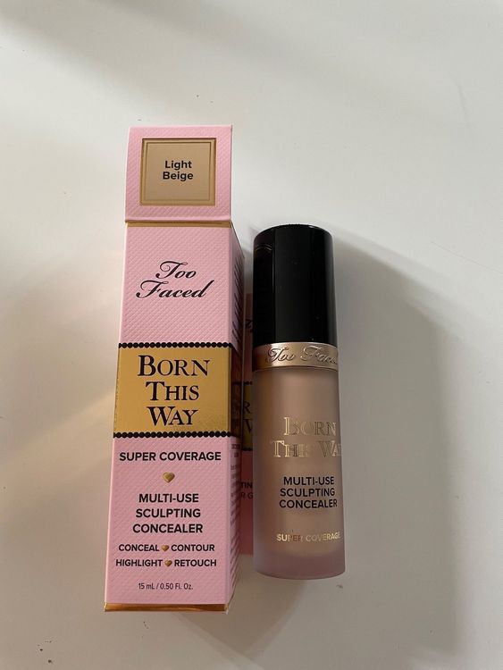 Too Faced - born this way, concealer, light beige NEU (Neu und ...