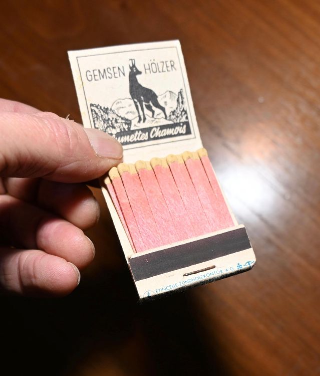 50er JAHRE Zündhölzer JOHN WAYNE Hondo 3d gemsen hölzer | Kaufen auf ...