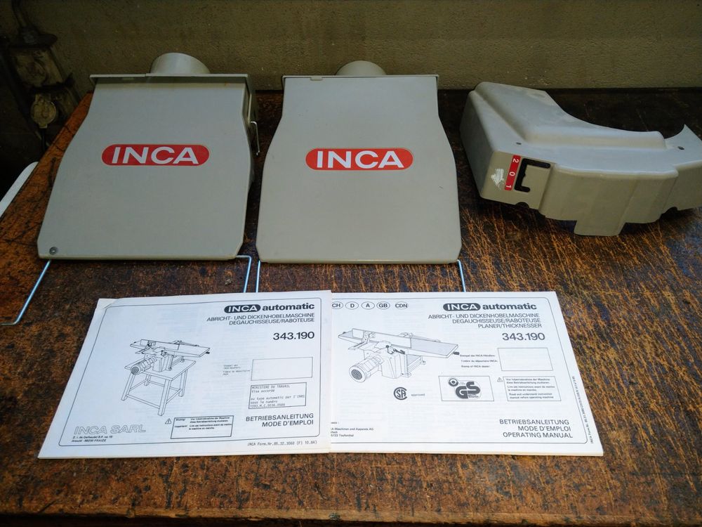 INCA automatic Abricht- und Dickenhobelmaschine mit Tisch | Kaufen auf Ricardo