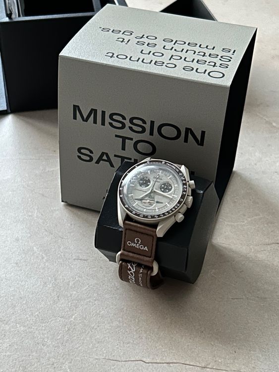 Omega MoonSwatch Speedmaster Saturn (Neu (gemäss Beschreibung)) in für ...