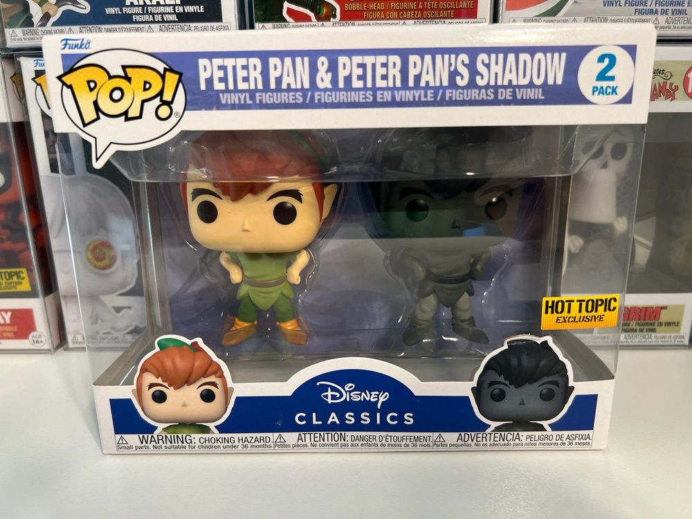 Funko POP! 2-Pack Disney Peter Pan & Peter Pan's Shadow Lim. (Gebraucht ...